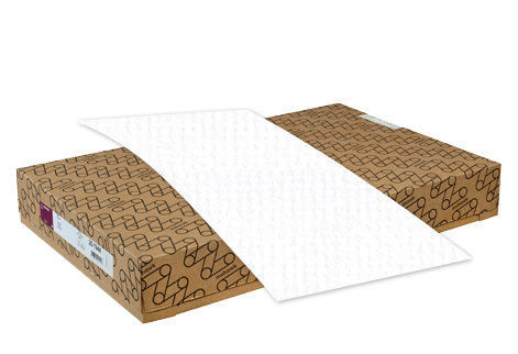 Mohawk Via Tomohawk Cool White Felt 65 lb Cover 11x17 30% PCW 250 ...